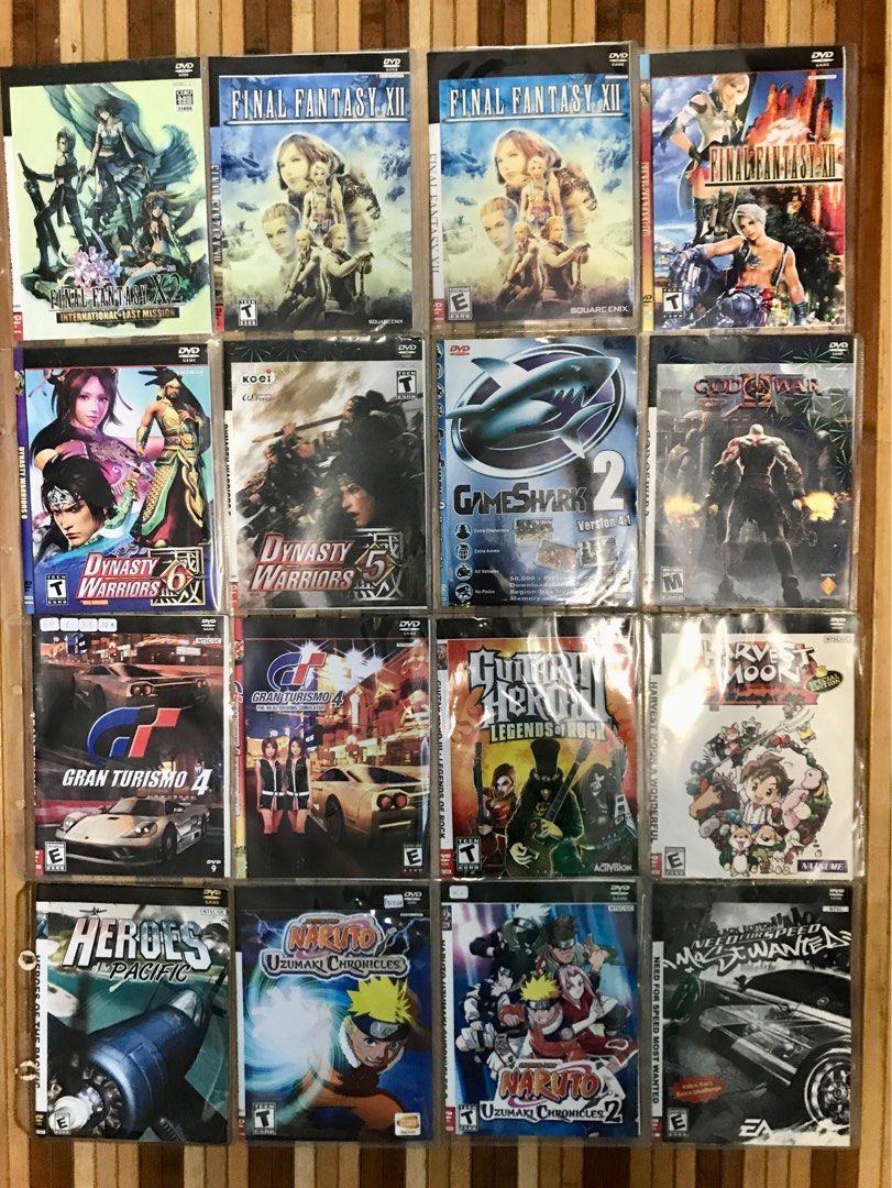 92 titles of Playstation 2 PS2 Games, Video Gaming, Video Games ...