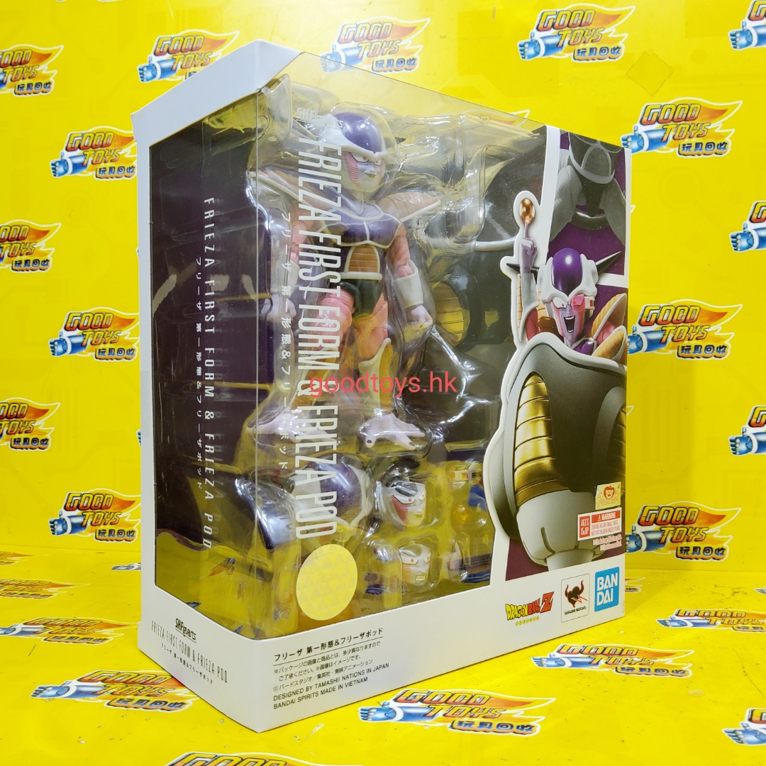 全新未開封 行版 BANDAI 龍珠Z DRAGONBALL Z SHF FRIEZA FIRST FORM & FRIEZA POD 菲利 第一形態 & 宇宙艙, 興趣及遊戲, 玩具 ...