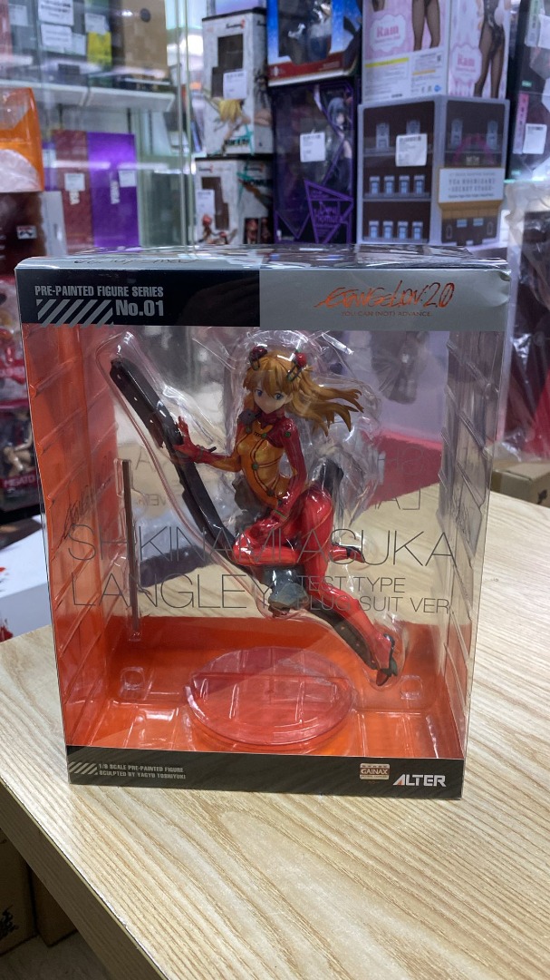 sold 全新 Alter Asuka Shikinami Langley Test Type Plug Suit Ver ...