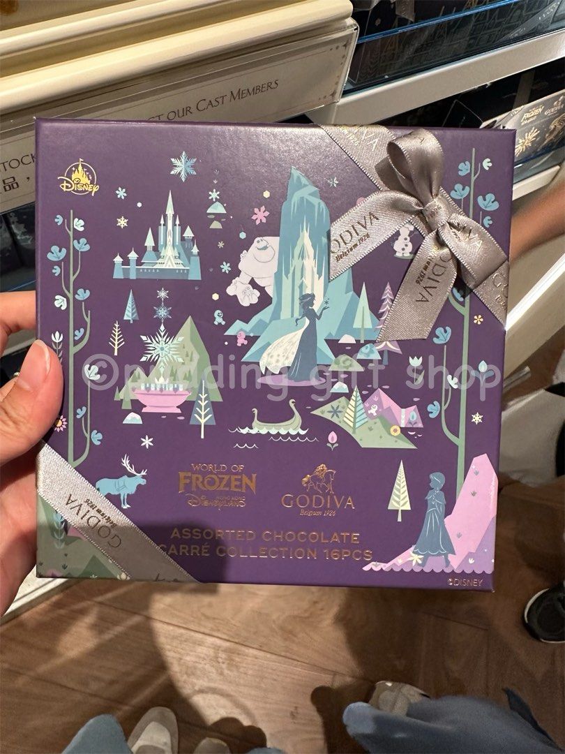 (代購) HK Disney Frozen x Godiva 朱古力禮盒 (16pcs), 嘢食 & 嘢飲, 包裝食物&即食食物 - Carousell