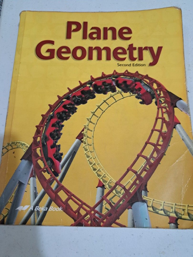 Abeka Plane Geometry Hobbies And Toys Books And Magazines Textbooks On