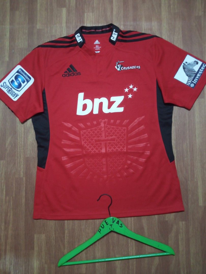 Adidas BNZ crusaders home football jersey, Men's Fashion, Activewear on ...
