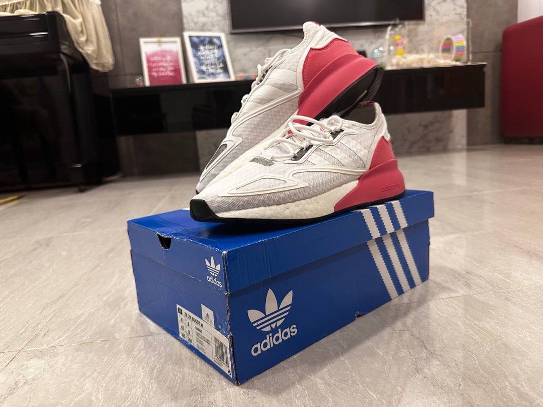 Adidas Running Shoes, Women's Fashion, Footwear, Sneakers on Carousell