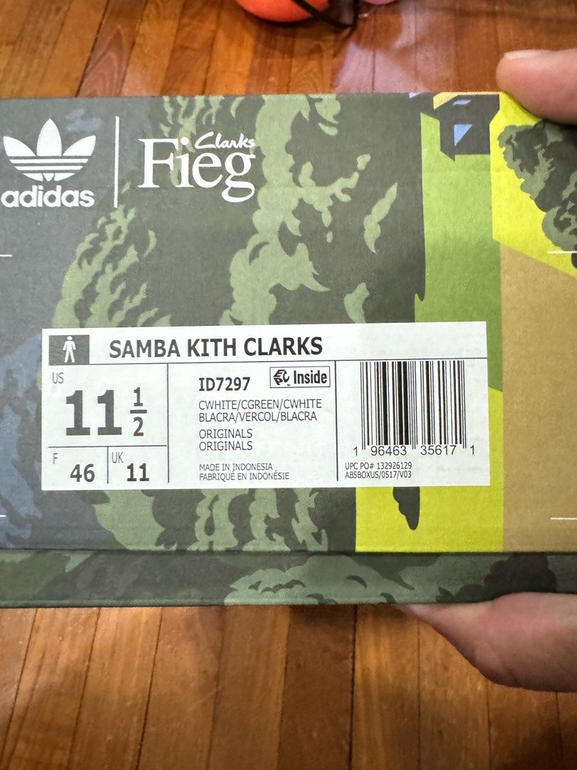 Adidas Samba X Kith X Clarks, Men's Fashion, Footwear, Sneakers on ...
