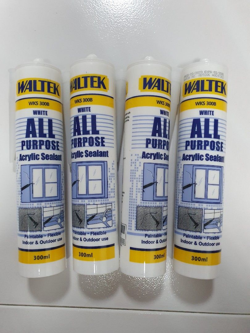 All purpose acrylic sealant, Furniture & Home Living, Home Improvement ...