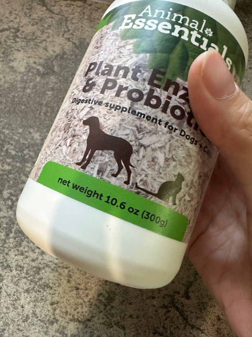 Animal essentials plant enzyme and probiotics powder 300g big bottle 貓狗 ...
