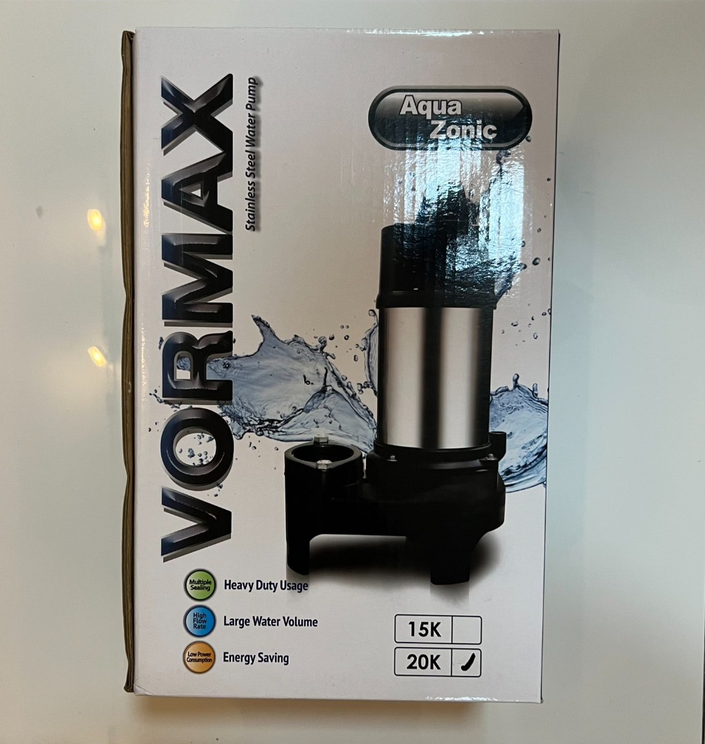 Aquazonic Vormax Aquarium Pond Water Pump, Pet Supplies, Homes & Other ...