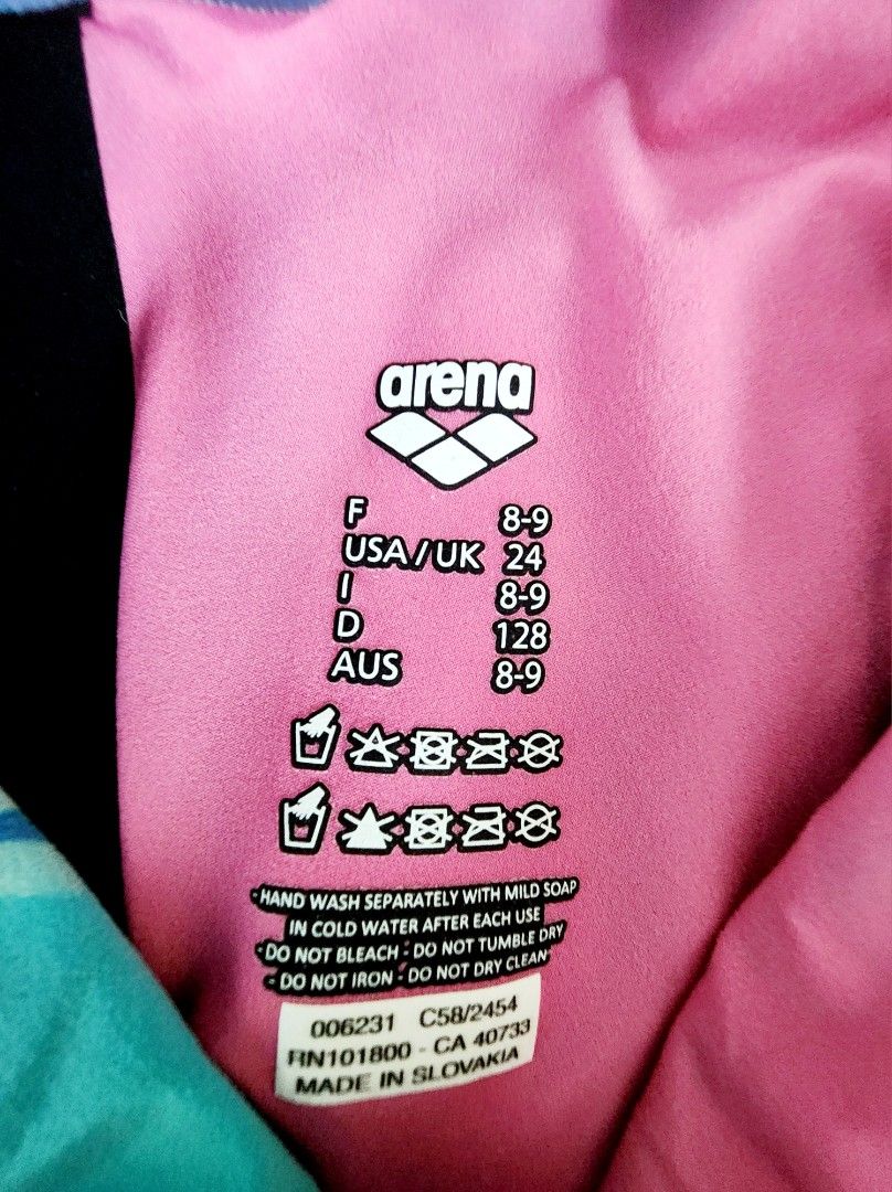 Arena Powerskin R-Evo One Race / Comp Swimsuit - Blue, Women's Fashion ...