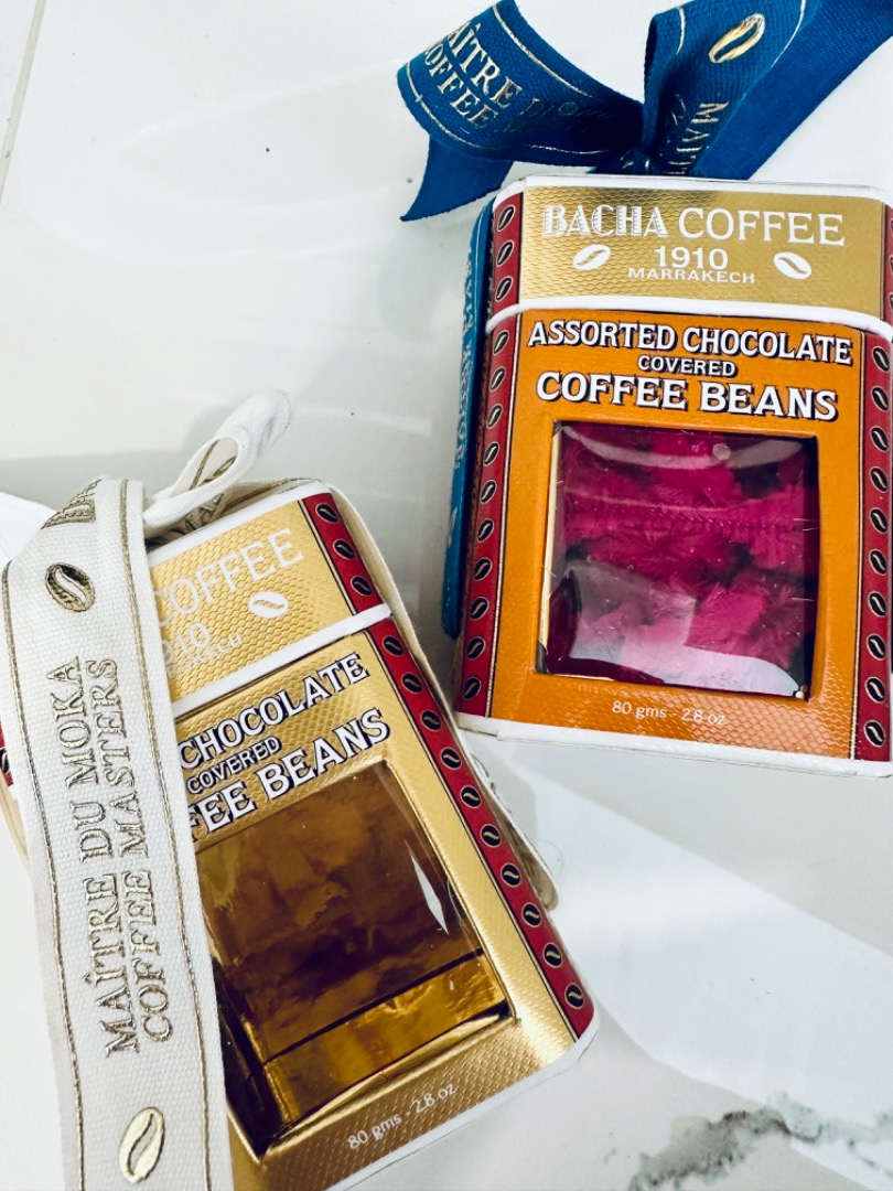 Bacha coffee chocolate Assortment two empty boxes, Furniture & Home ...