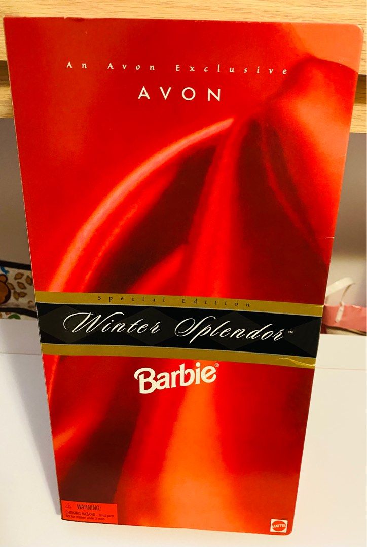 Barbie Doll Exclusive From Avon Special Edition Winter Splendor 1998 ...