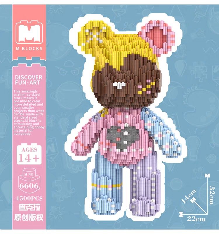 Bear brick, Hobbies & Toys, Toys & Games on Carousell