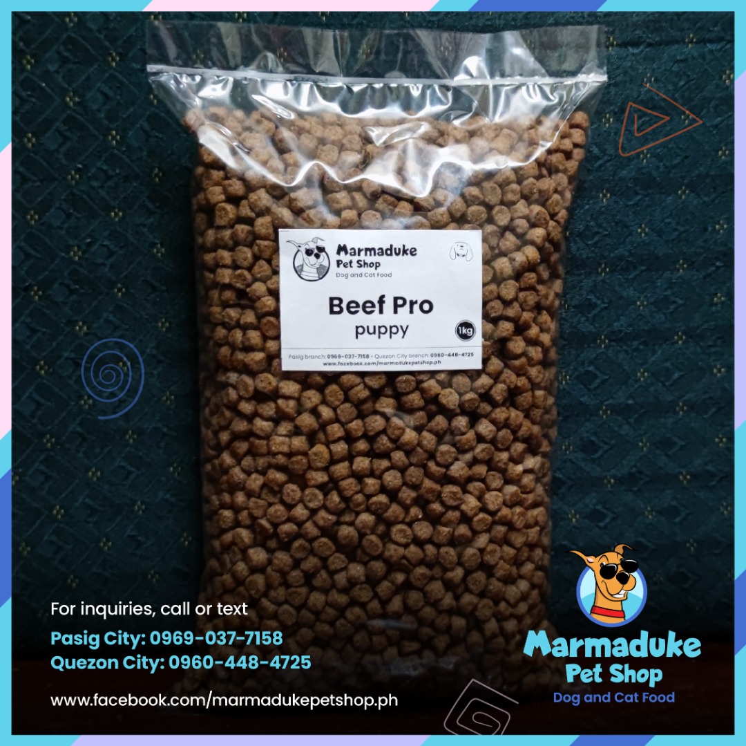 Beef Pro Puppy 1kg, Pet Supplies, Pet Food on Carousell