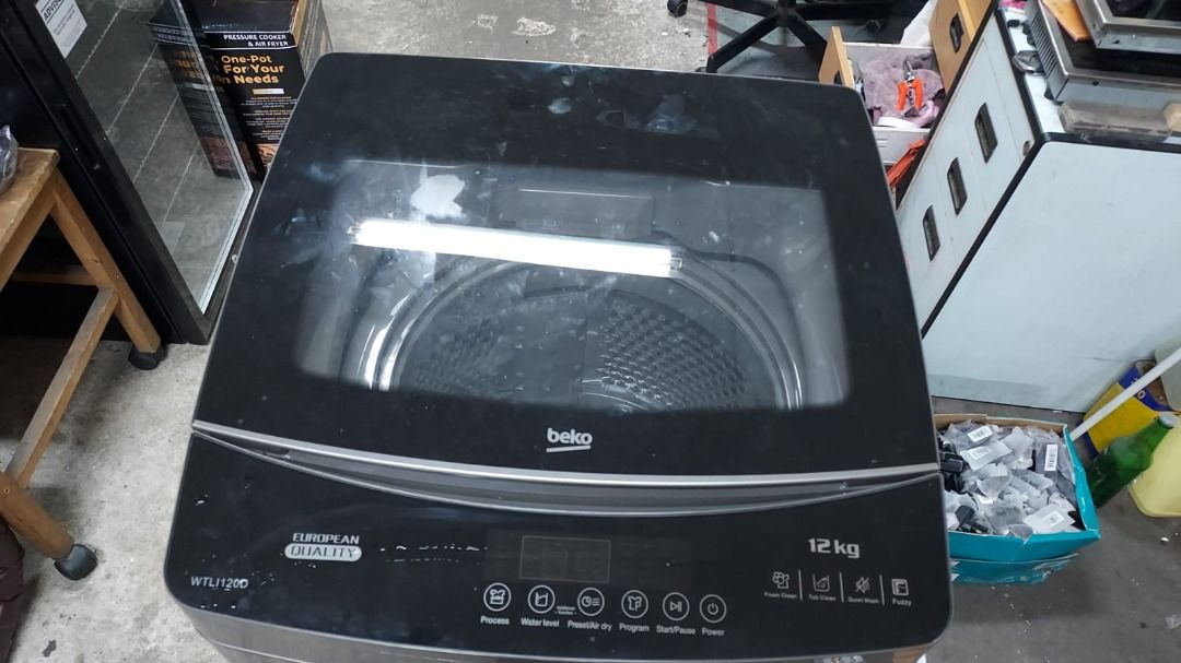 BEKO TOP LOAD WASHING MACHINE 12KG - Refurbished Set, TV & Home ...