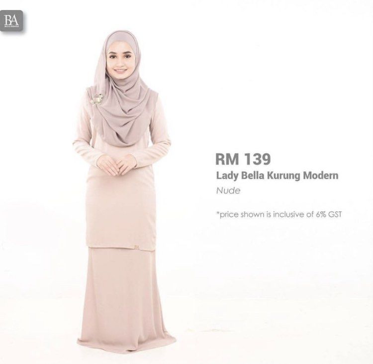 Bella Ammara Baju Kurung Moden, Women's Fashion, Muslimah Fashion, Baju Kurung & sets on Carousell