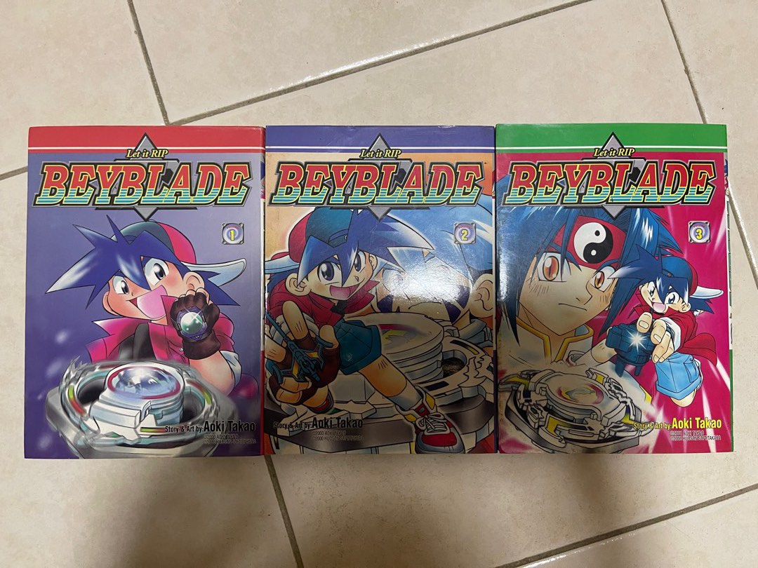 Beyblade Original Series Comic, Hobbies & Toys, Books & Magazines ...