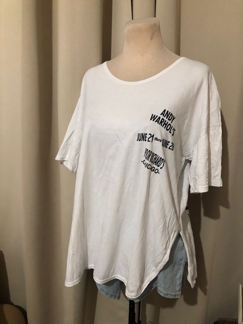 big backprint, Women's Fashion, Tops, Shirts on Carousell