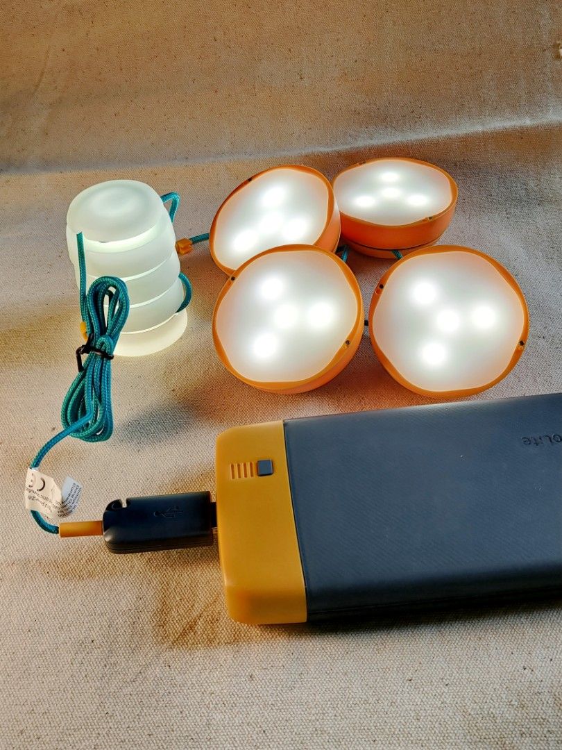 BioLite SiteLight String 露營吊燈 + BioLite FlexLight + BioLite Charge 80 ...