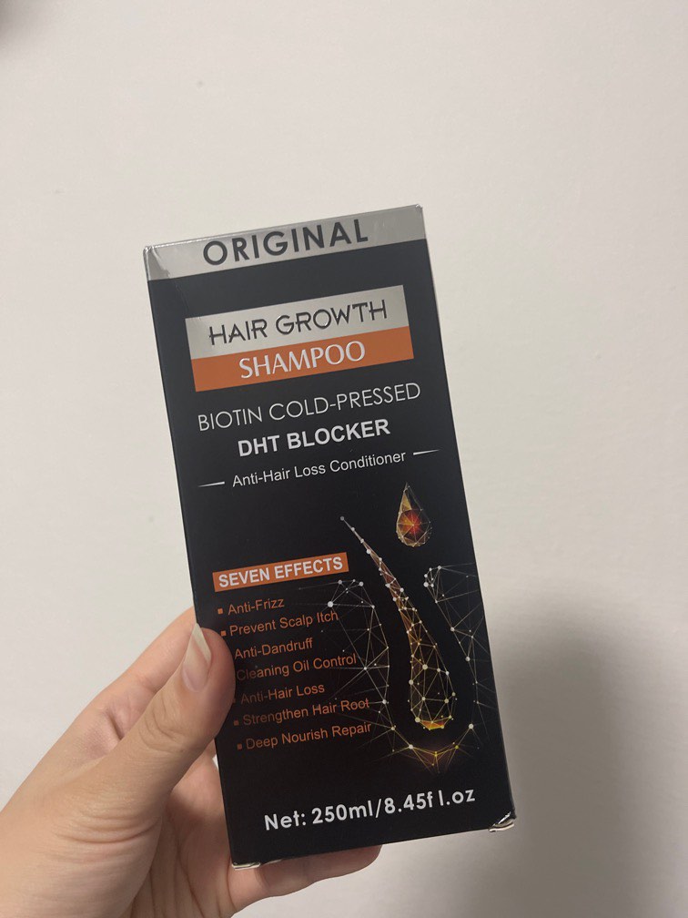 Biotin Cold-Pressed Hair Growth Shampoo, Beauty & Personal Care, Hair ...