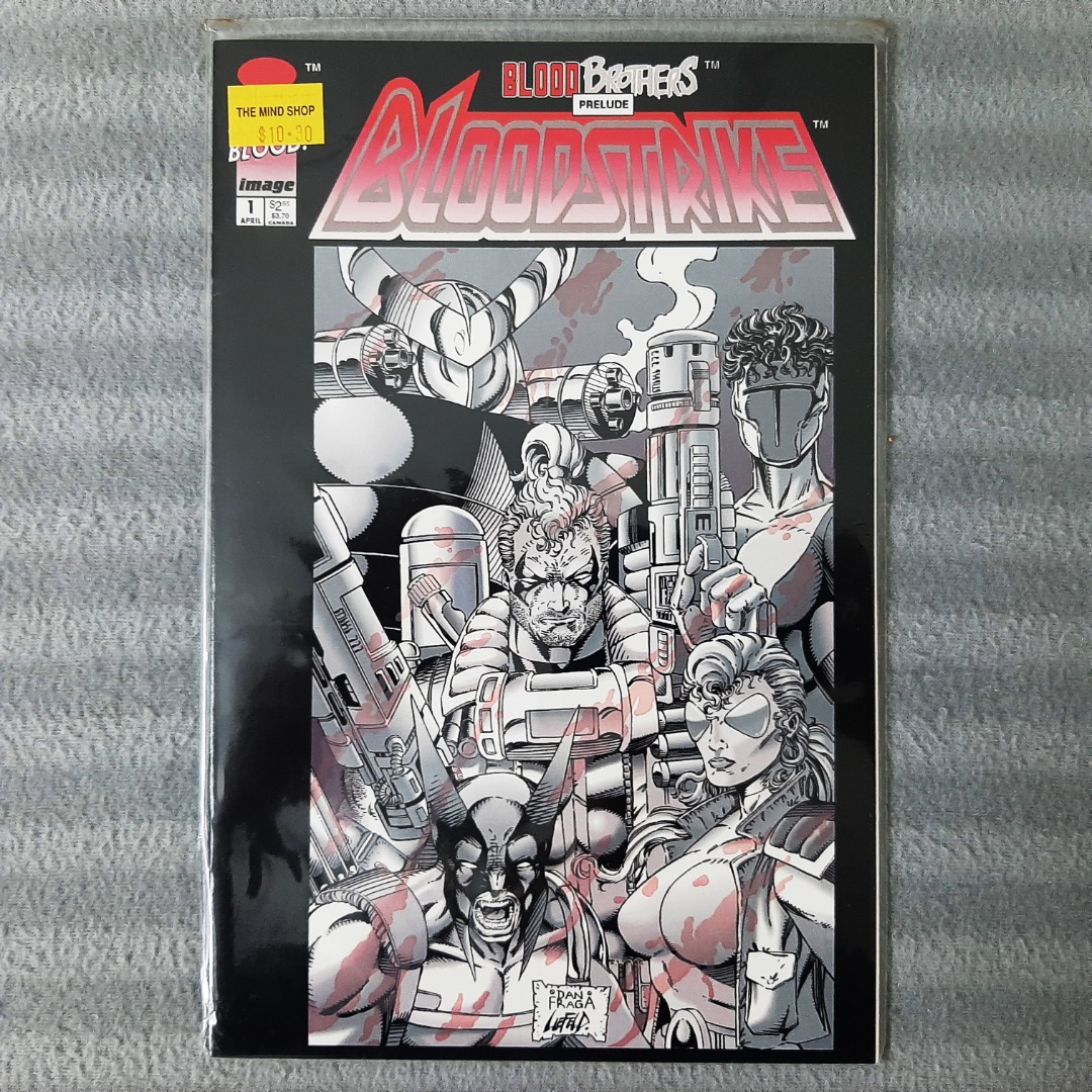 Bloodstrike #1 Thermal Ink Cover (Image Comics/Extreme Studios) FIRST Issue (Key Issue) Rob ...