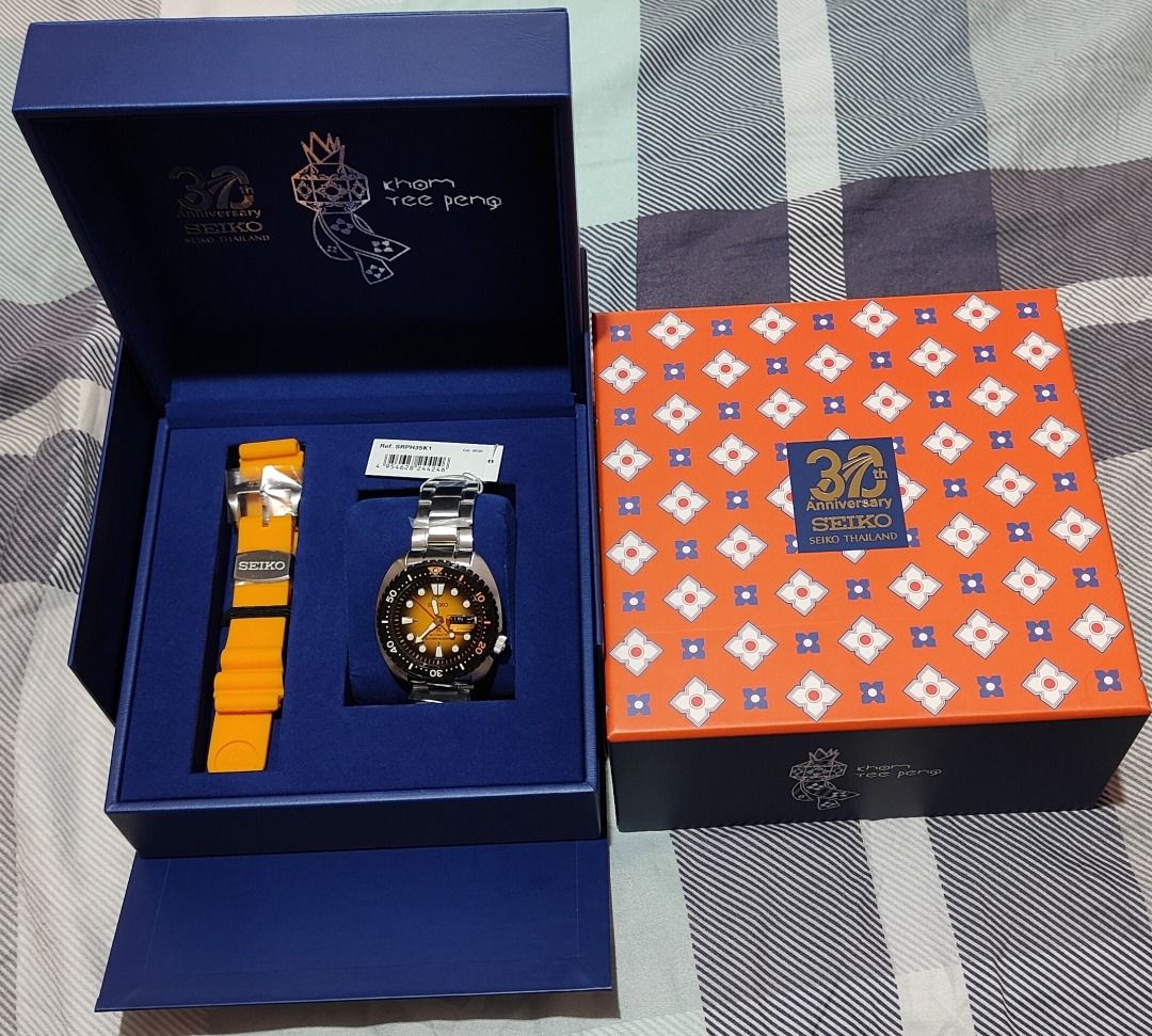 BNIB Seiko King Turtle SRPH35K1 Khom Yee Peng Thailand 30th Anniversary ...