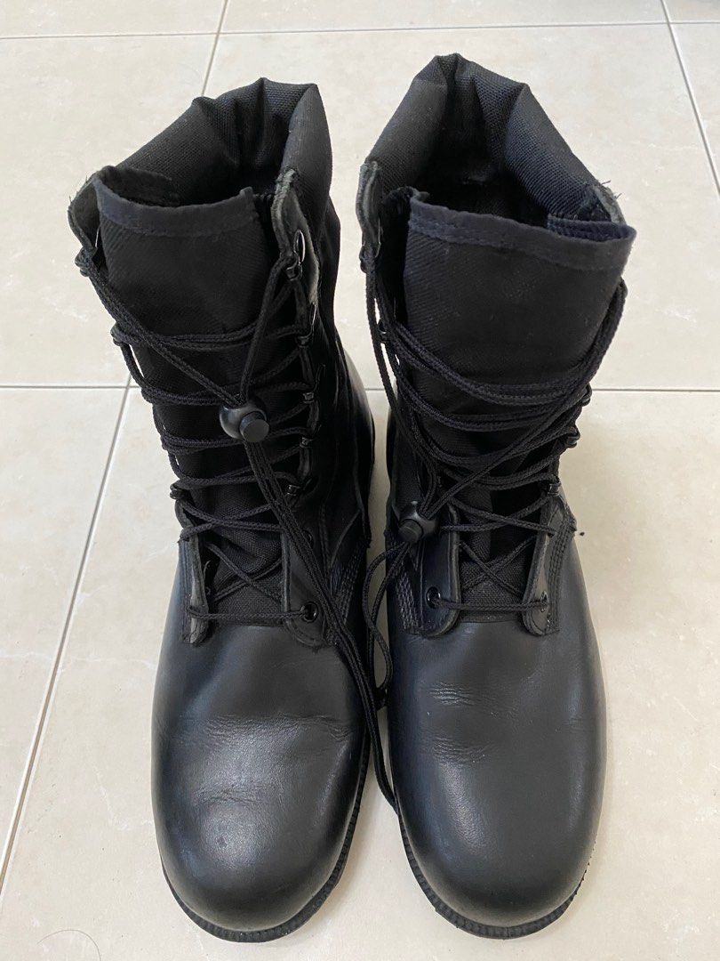 Boots Altama Black, Men's Fashion, Footwear, Boots on Carousell