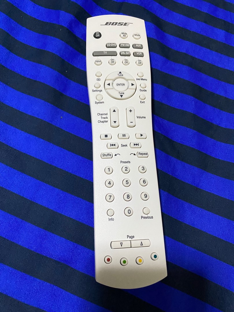 Bose Remote Control, TV & Home Appliances, TV & Entertainment, TV Parts ...