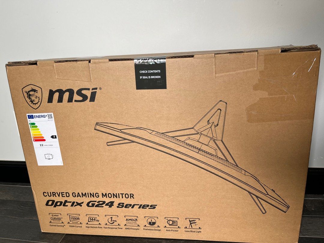 Brand new MSI optix G24C4 gaming monitor 24 inch for sale, Computers ...
