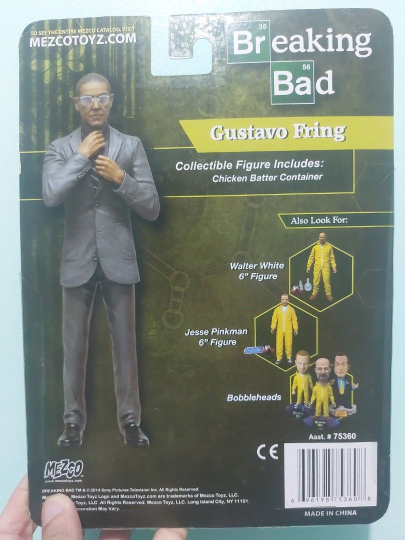 Breaking Bad -Gustavo Fring - 6 inch, Hobbies & Toys, Toys & Games on ...