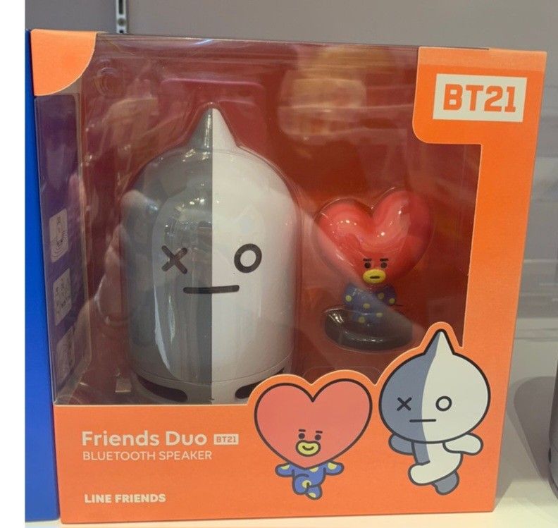 BT21 Friend Duo Bluetooth Speaker, Audio, Soundbars, Speakers ...