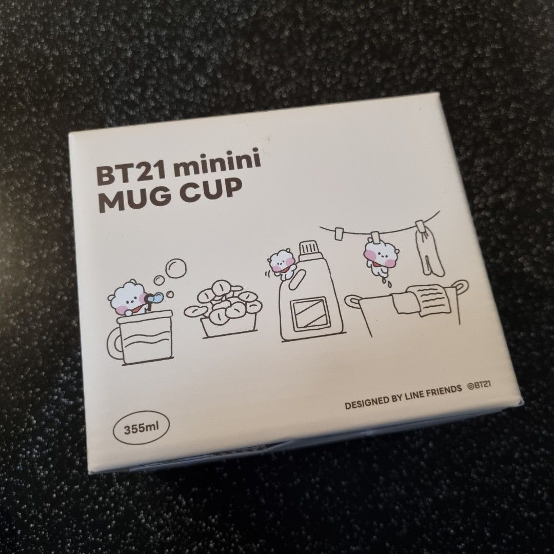 BT21 Minini RJ Mug, Hobbies & Toys, Memorabilia & Collectibles, K-Wave ...