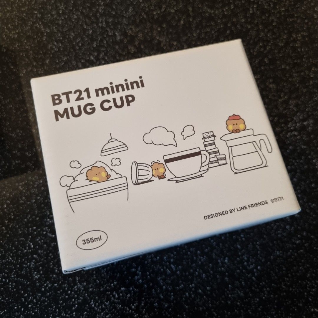 BT21 Minini Shooky Mug, Hobbies & Toys, Memorabilia & Collectibles, K ...