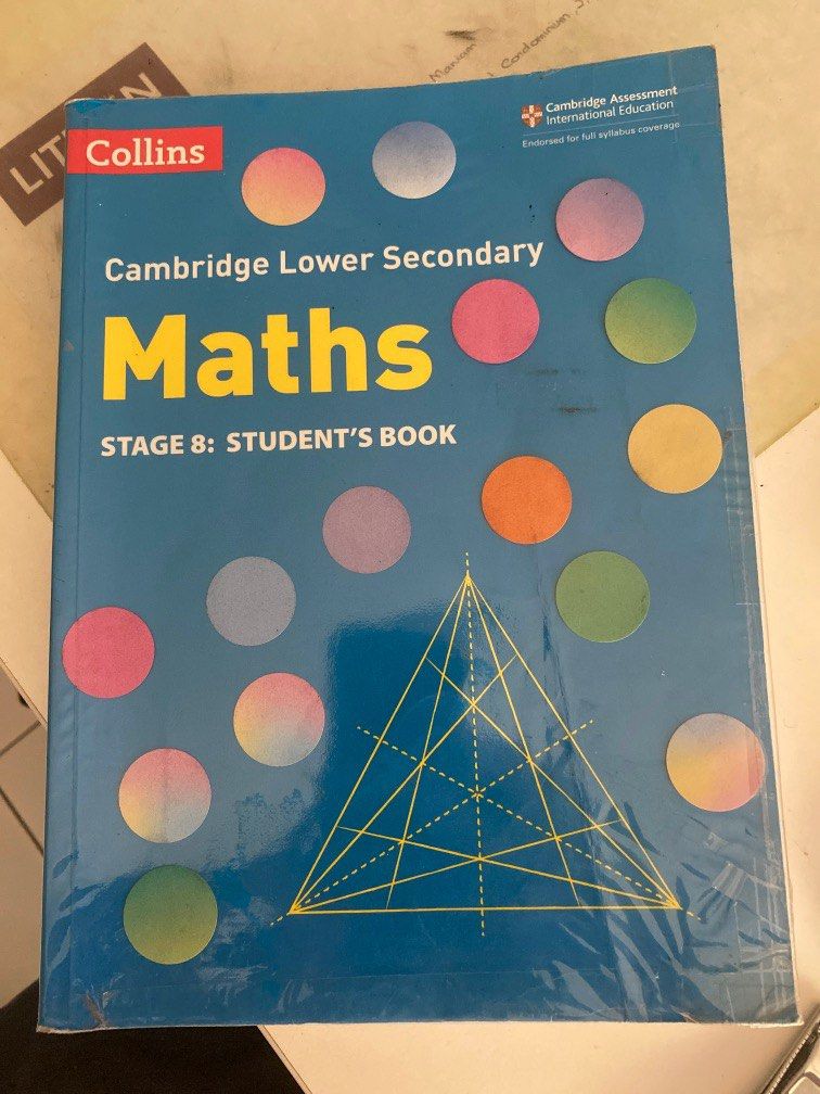 Cambridge Lower Secondary Maths Student Book: Stage 8, Hobbies & Toys ...