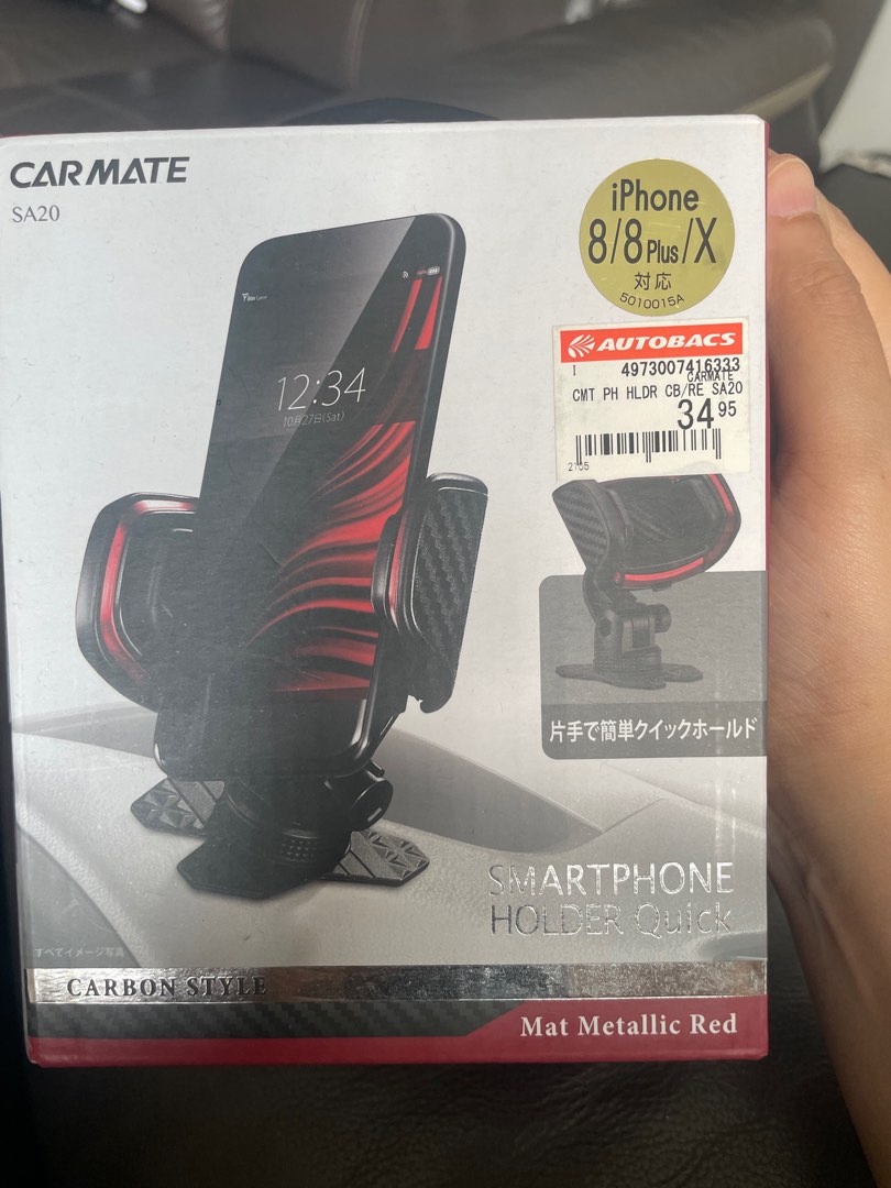 Carmate smartphone holder, Mobile Phones & Gadgets, Mobile & Gadget Accessories, Mounts ...