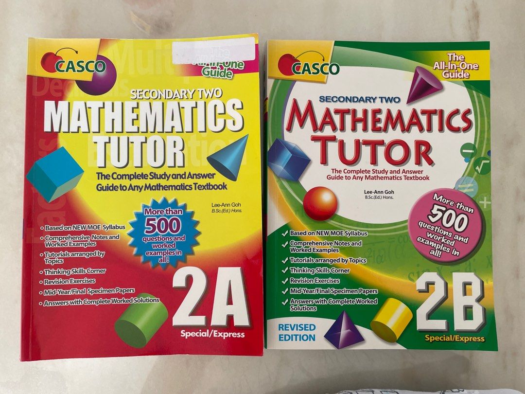 CASCO Mathematics Tutor, Hobbies & Toys, Books & Magazines, Assessment ...