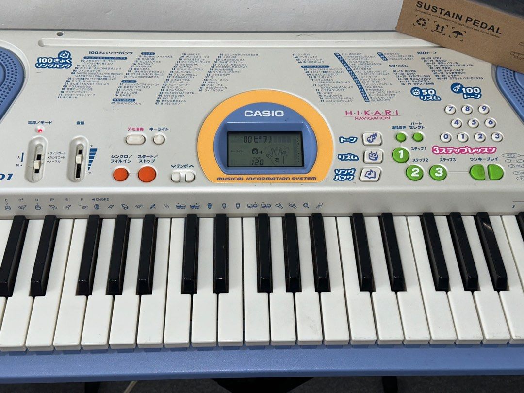 Casio LK 101 61 Keys Electronic Piano Keyboard, Hobbies & Toys, Music & Media, Musical ...