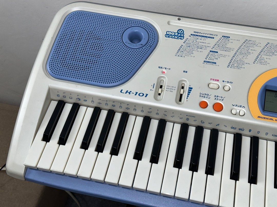 Casio LK 101 61 Keys Electronic Piano Keyboard, Hobbies & Toys, Music ...