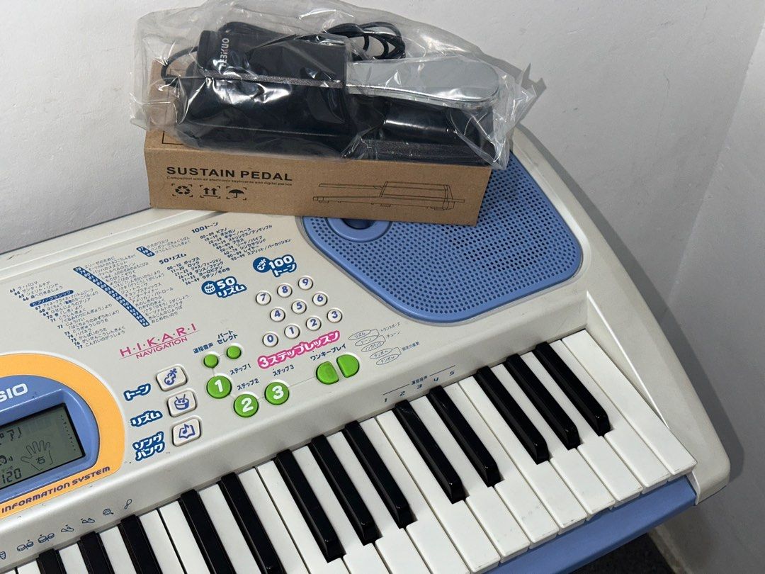 Casio LK 101 61 Keys Electronic Piano Keyboard, Hobbies & Toys, Music ...