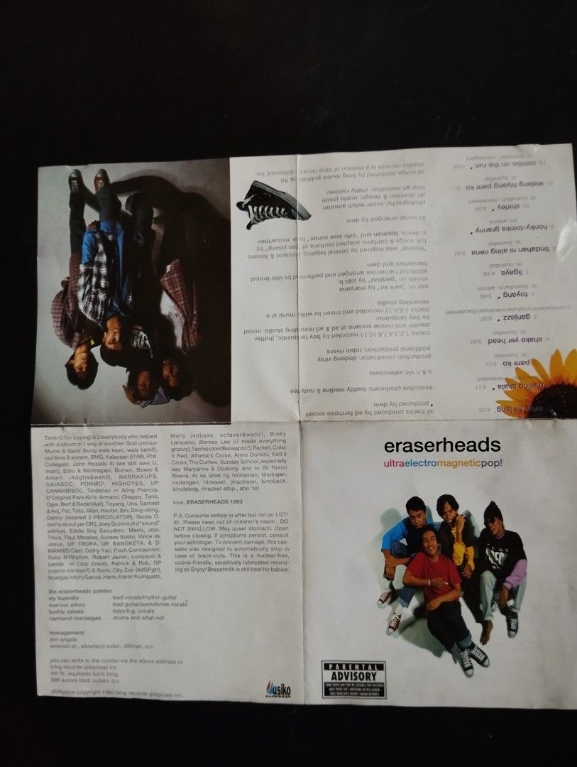 CD Eraserhead Ultramagnetic Pop, Car Parts & Accessories, Audio, Video ...