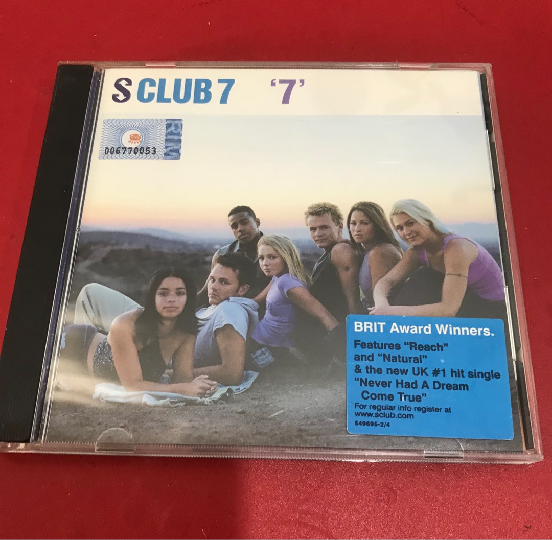 [CD] S Club 7 ‘7’, Hobbies & Toys, Music & Media, CDs & DVDs on Carousell