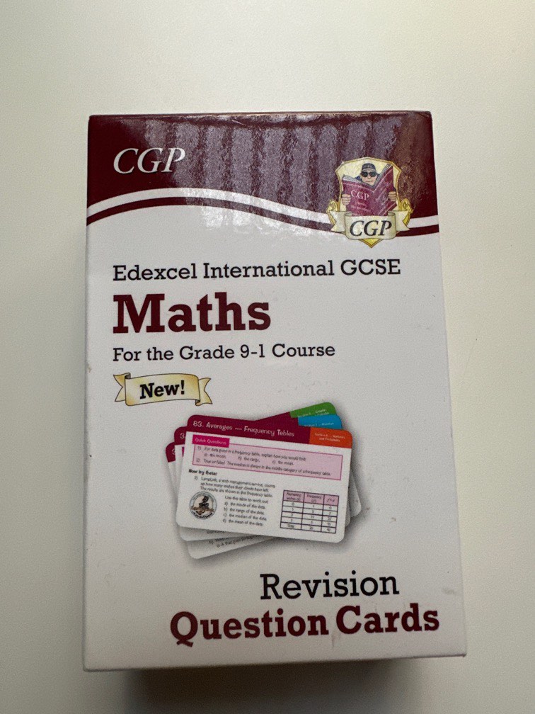 CGP Edexcel GCSE Maths Revision Question Cards, Hobbies & Toys, Books ...