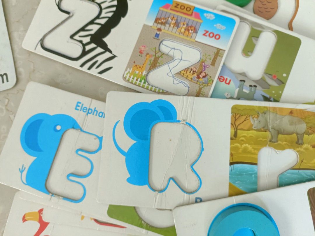 Children Kids ABC Alphabet Phonics Matching Recognition Words ...