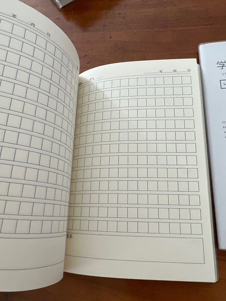 Chinese diary Chinese words notebook composition, Hobbies & Toys, Books ...