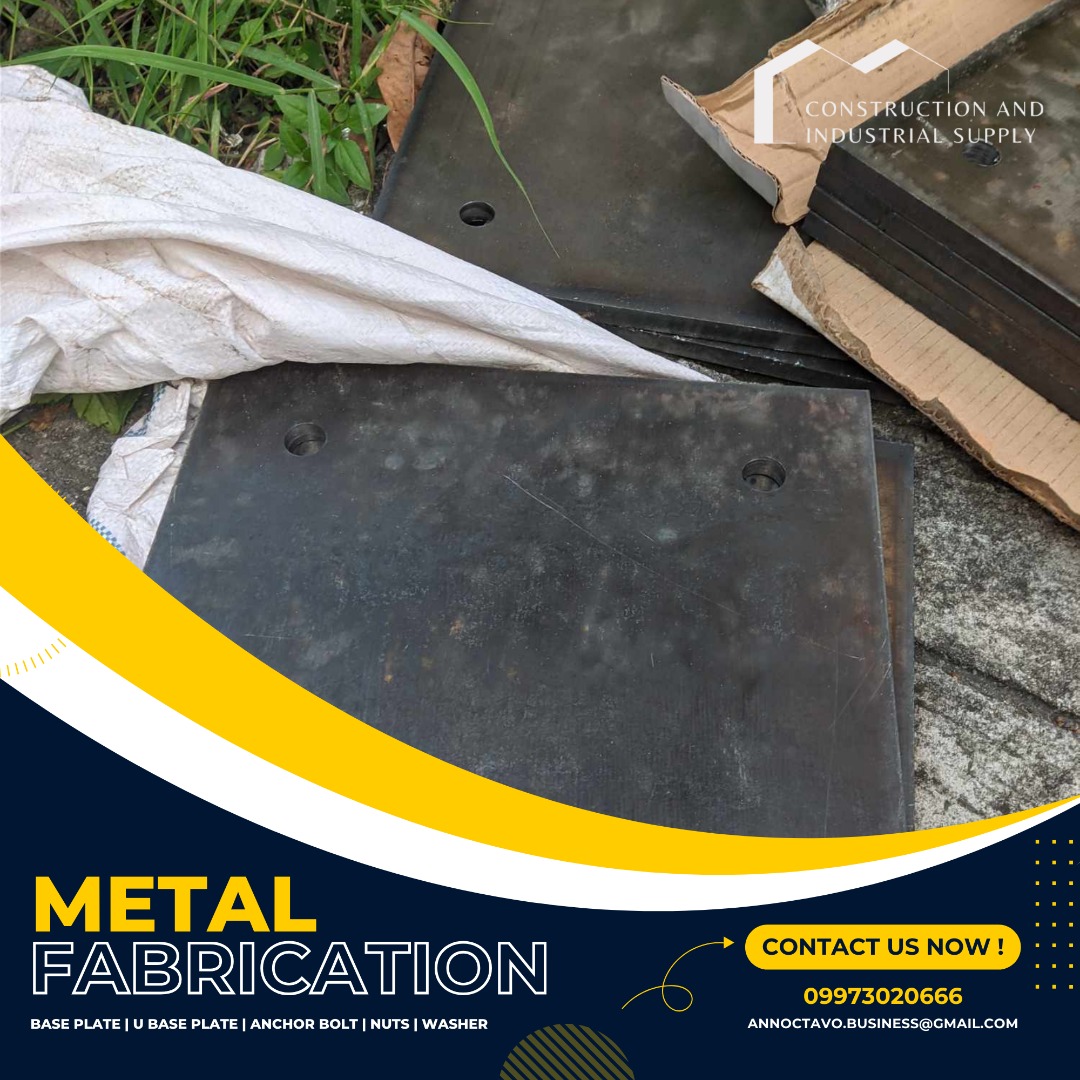 Civil Construction | Fabrication | Base Plate | Metal Work | Welding ...