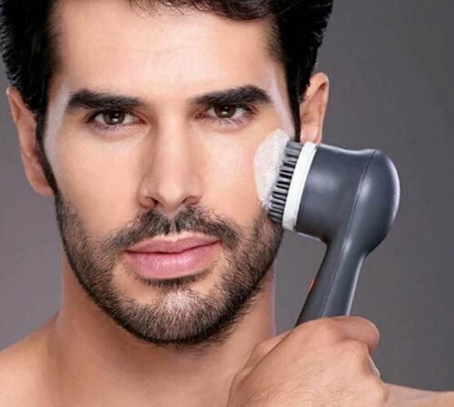 Clarisonic Mia Men + Several Cleaning Heads Head Sonic Cleansing Device ...