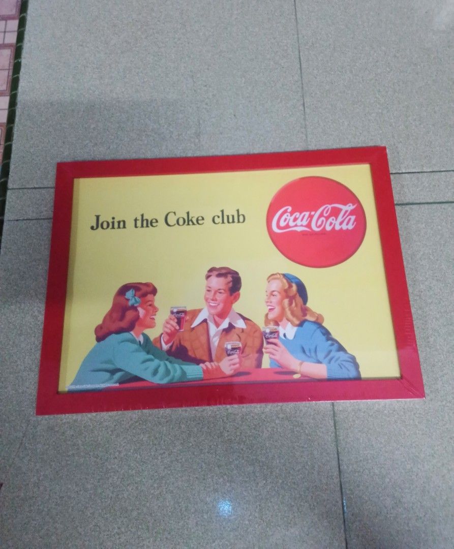 Coca-Cola Photo Frame., Hobbies & Toys, Collectibles & Memorabilia ...