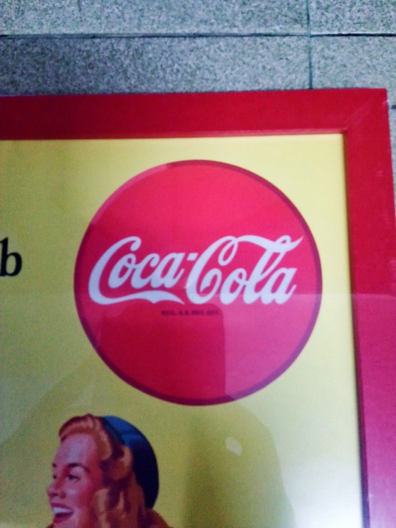 Coca-Cola Photo Frame., Hobbies & Toys, Collectibles & Memorabilia ...