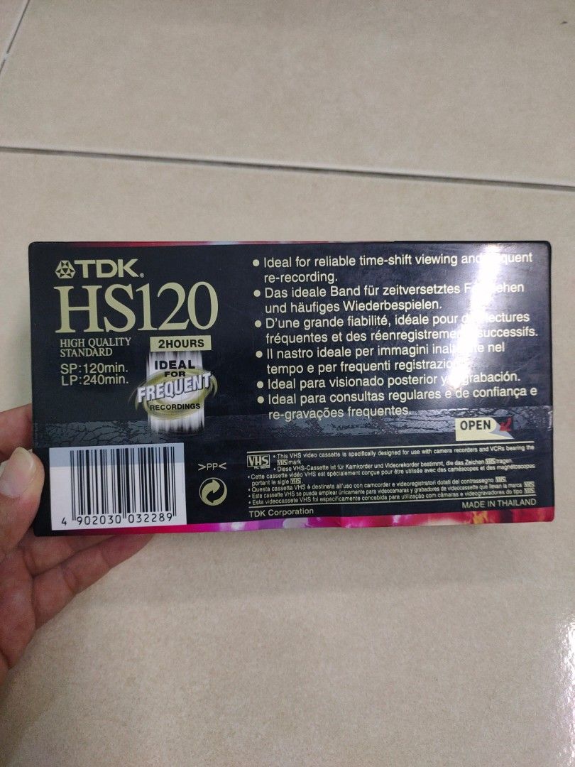[Collectibles] TDK VHS Video Cassette, Hobbies & Toys, Collectibles & Memorabilia, Vintage ...