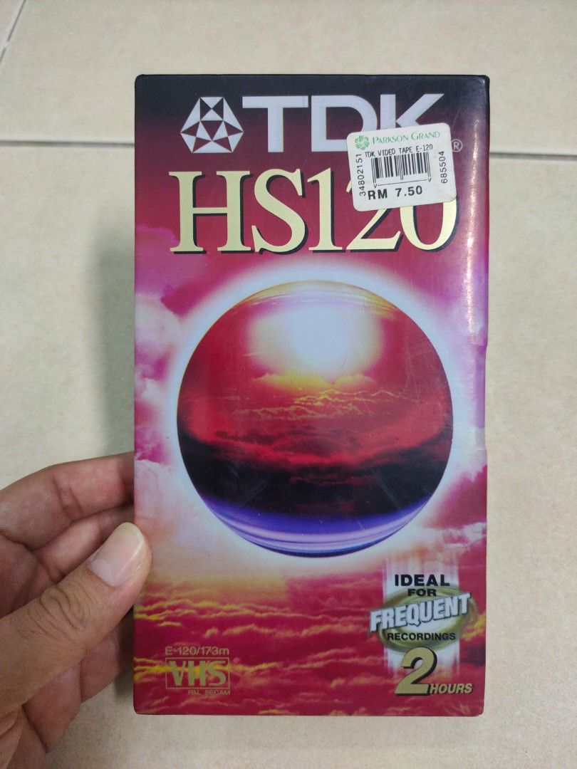 [Collectibles] TDK VHS Video Cassette, Hobbies & Toys, Collectibles & Memorabilia, Vintage ...