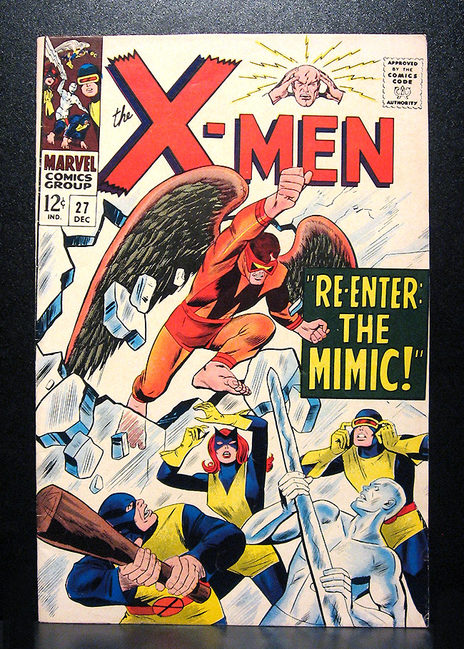 COMICS: Marvel: X-Men #27 (1966), Mimic joins the X-Men/X-Men don new ...