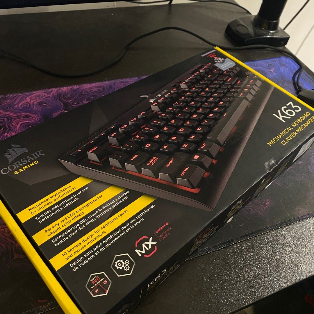 Corsair K63 (Wired), Computers & Tech, Parts & Accessories, Computer ...